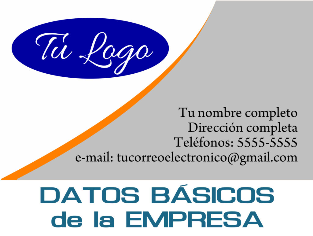 Datos de la empresa